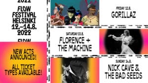 Florence + The Machine 2022 Flow Festivalille | Ticketmaster Suomi Blogi